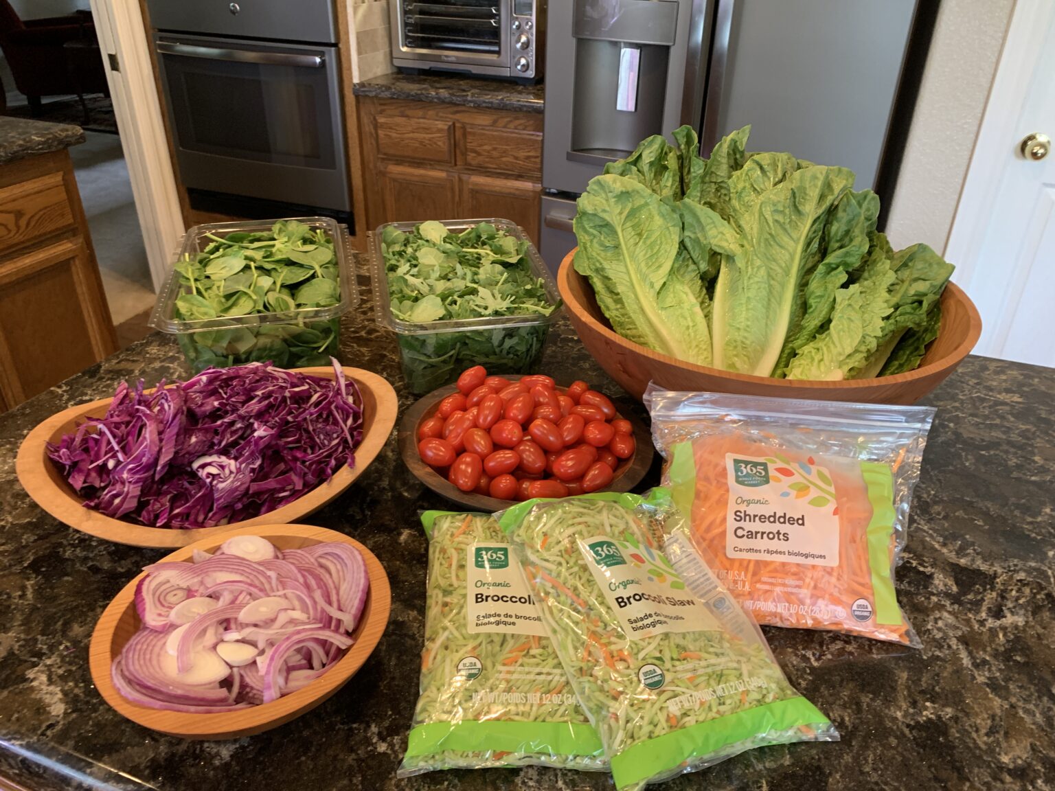 Speedy Salad Batch Prep - Nutmeg Notebook