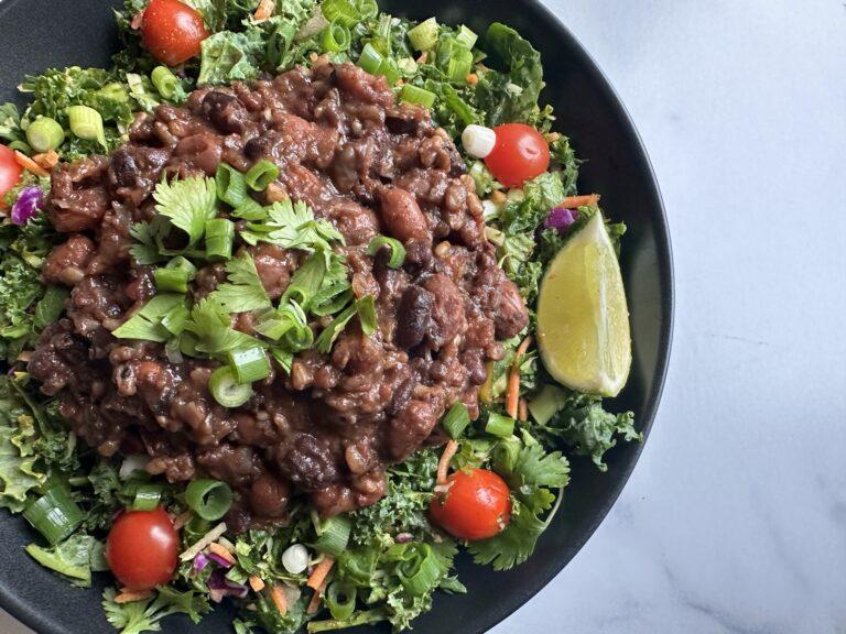Smoky Vegan Beans & Rice - Nutmeg Notebook