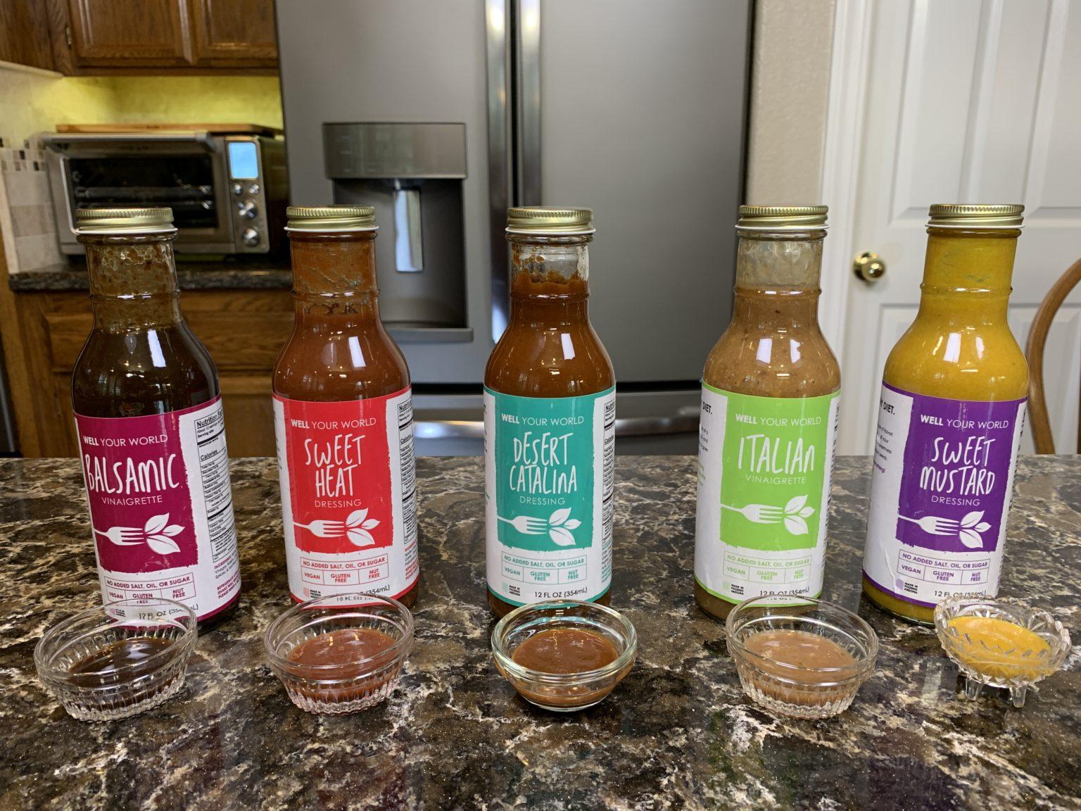Well Your World Oil Free Salad Dressings & Sauces - Nutmeg Notebook