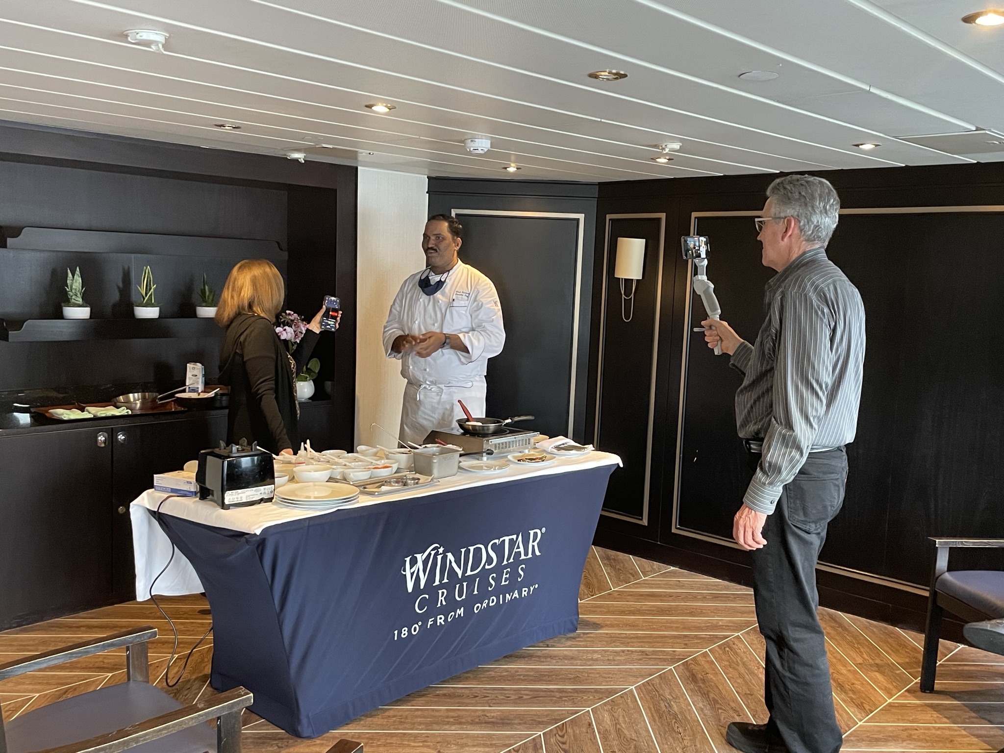 Chef Nilesh Kanvinde -Windstar Cruises – Cooking Demonstration - Nutmeg ...