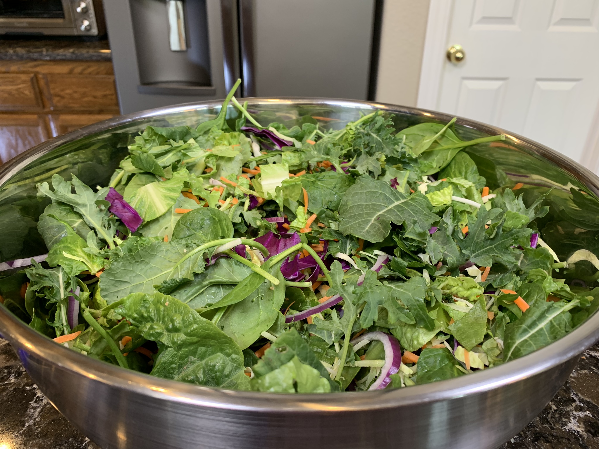 Simple Salad Batch Prep - Nutmeg Notebook