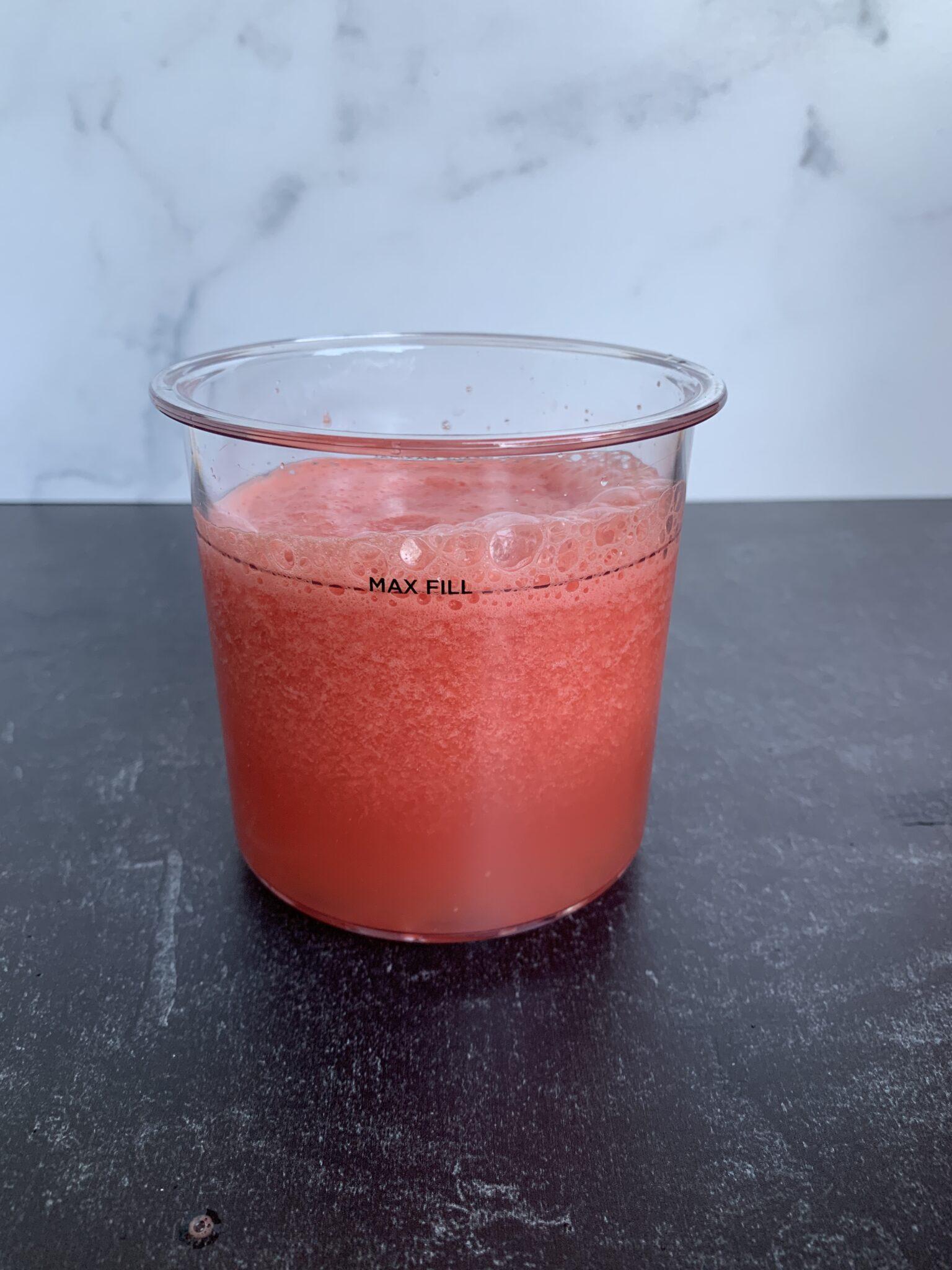 Watermelon Lime Sorbet Ninja CREAMi - Nutmeg Notebook