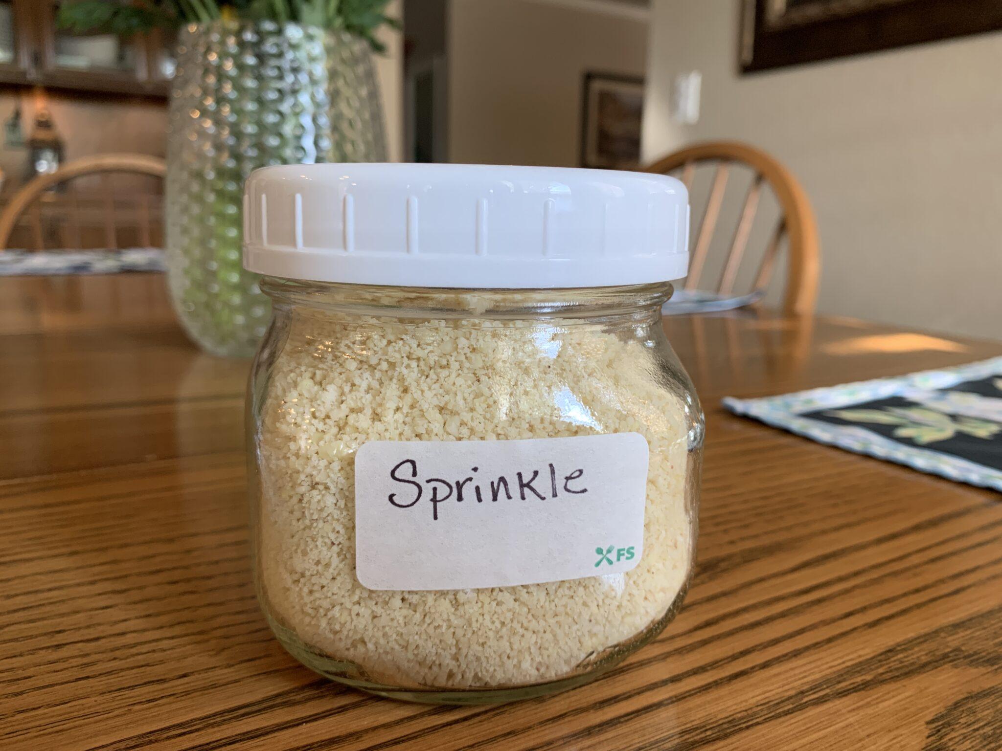 Tami’s Vegan Faux Parmesan “Sprinkle” - Nutmeg Notebook