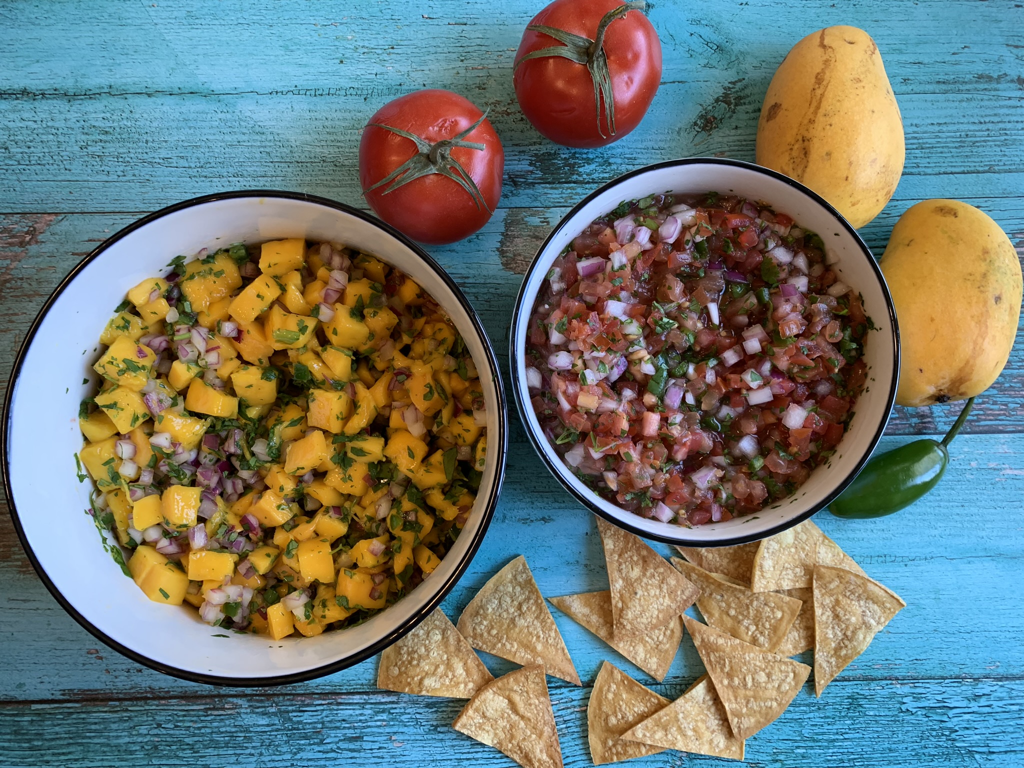 Mango Lime Salsa - Nutmeg Notebook