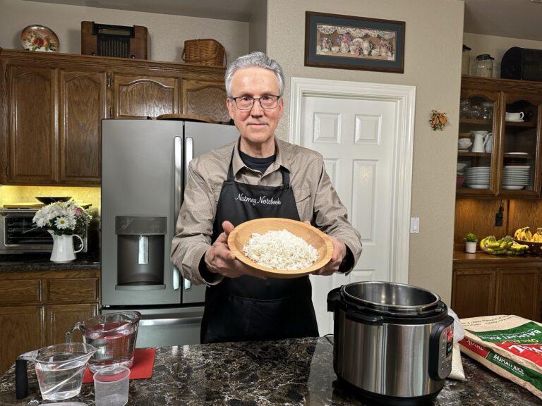 Instant Pot Basmati White Rice - Nutmeg Notebook